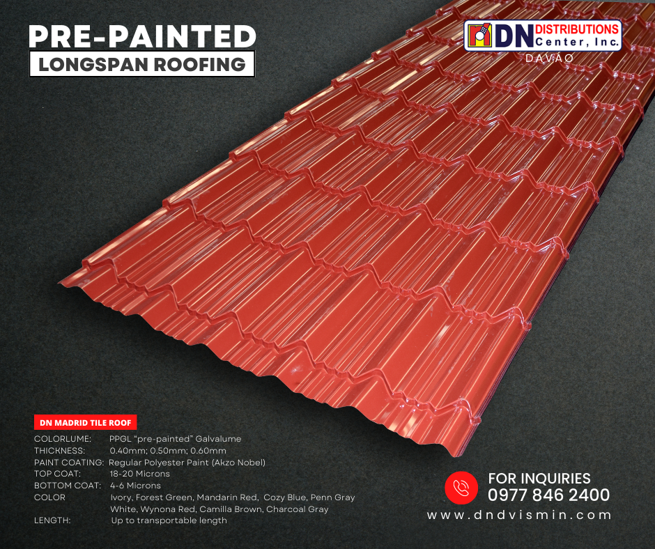 DN Madrid Tile Roof – DN Distribution